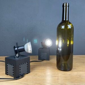 Mini spots Cube von Osram 1980er | Vintage Möbel kaufen auf KURATO.CH